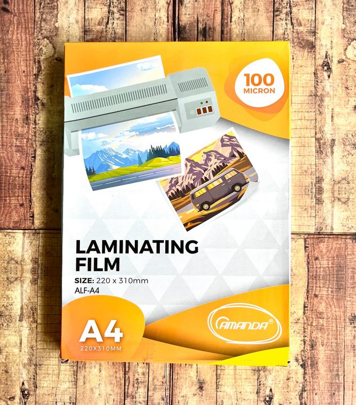 Jual Plastik Laminating Amanda A4 100 Micron - Kota Semarang - Co Mart | Tokopedia