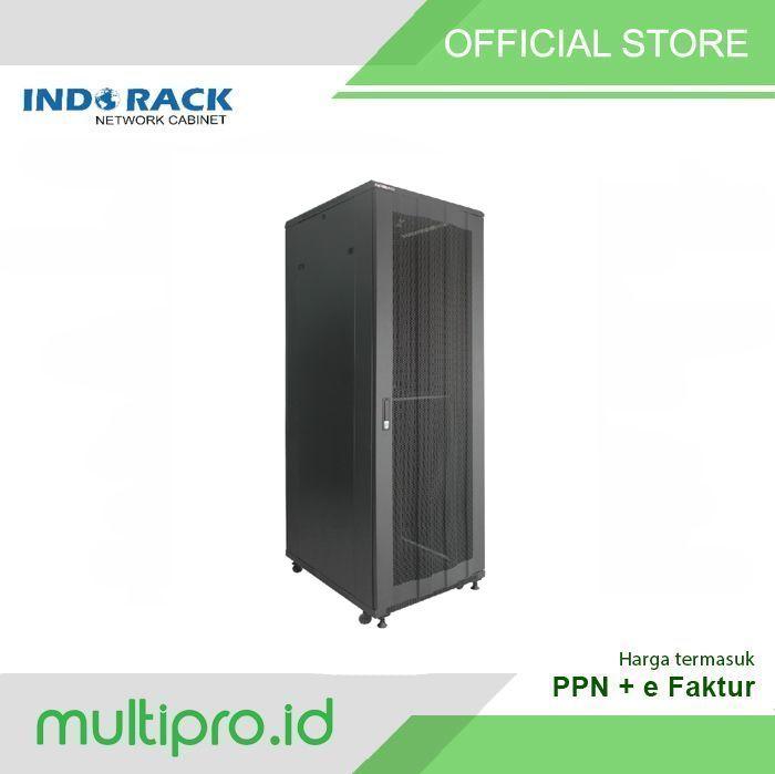 Promo INDORACK CLOSE RACK IR6042P 42U 600MM RAK SERVER PERFORATED DOOR ...