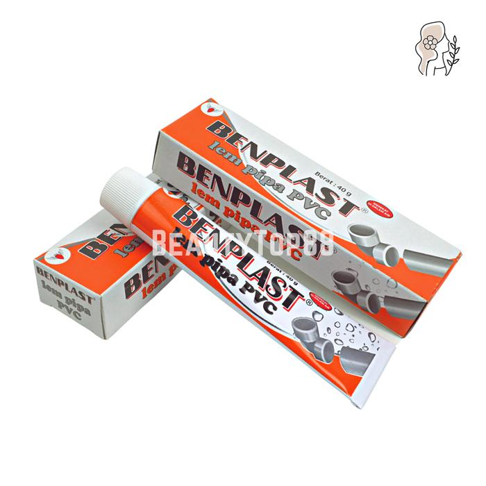 Jual Lem Pipa PVC Paralon Benplast 40 gr / Lem Tube Tahan Air - Jakarta ...
