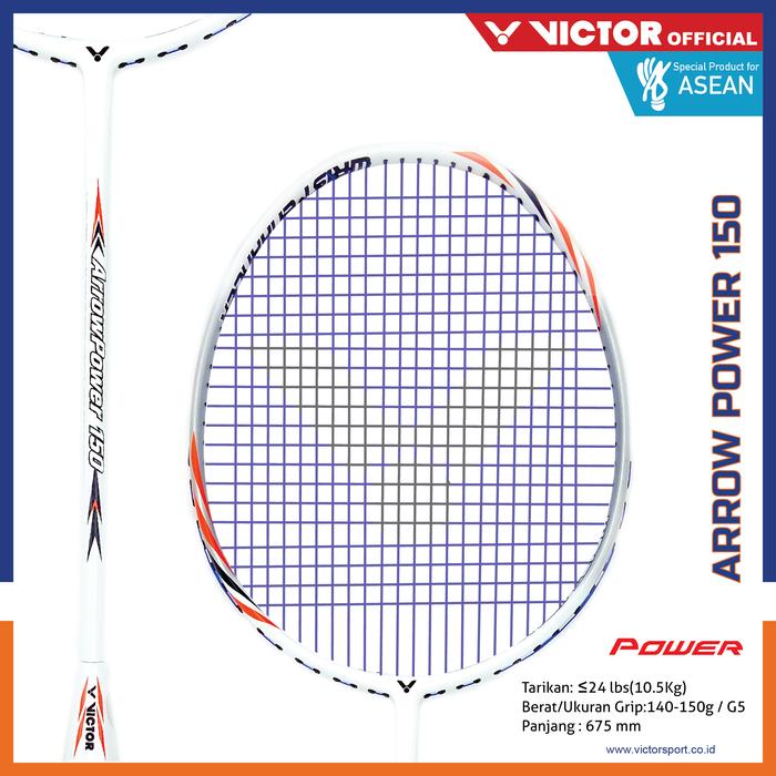 Promo Raket Berat Latihan Badminton VICTOR Arrow Power 150 / Ap-150 ...