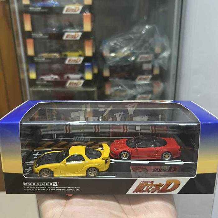 Jual Modelers initial d set Vol. 3 rx7 nsx - Jakarta Timur - malagahobbies | Tokopedia