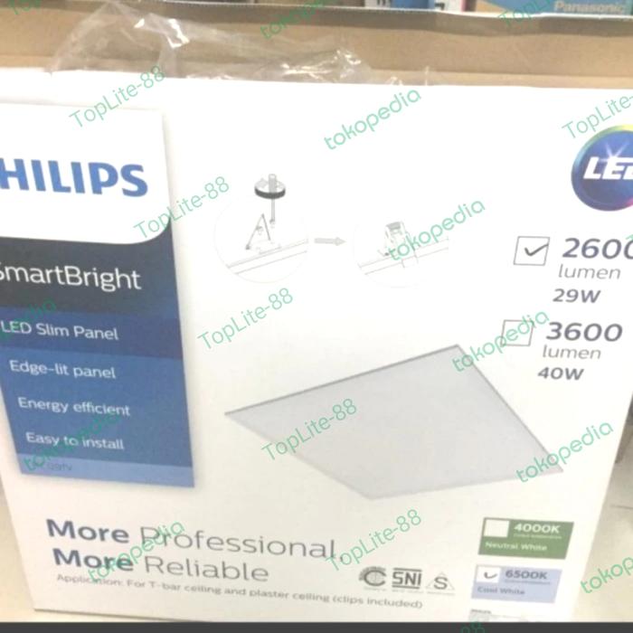 Jual PHILIPS RC091V 29W 29Watt Led27 Panel Light Ceiling 60x60 Cool White - Jakarta Pusat ...
