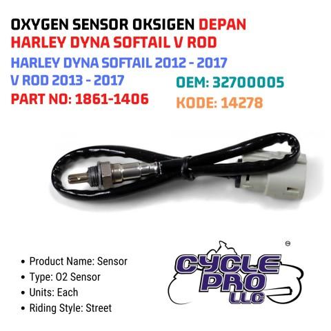 Jual OXYGEN SENSOR OKSIGEN DEPAN HARLEY DYNA SOFTAIL 1861-1406 OEM ...
