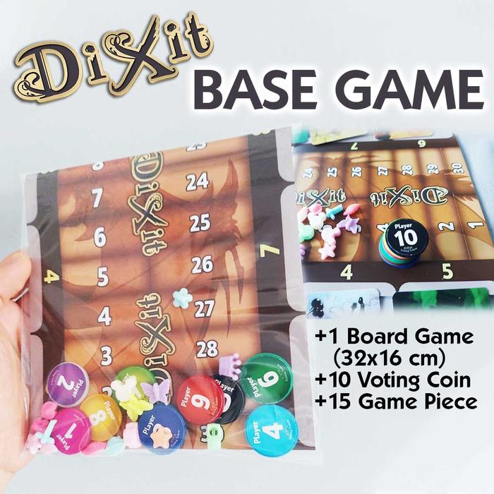 Jual Dixit Card Game Kartu Dixit Lengkap Murah Keluarga Family Cafe School - 0-Base Game - Kota ...