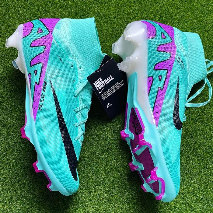 Jual Sepatu Bola Nike Zoom Mercurial Superfly 9 Elite Blue Tosca Purple ...