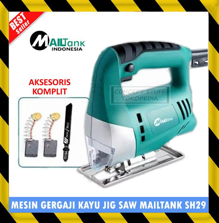 Jual MESIN JIGSAW JIG SAW GERGAJI POTONG UKIR PAPAN KAYU TRIPLEK ...