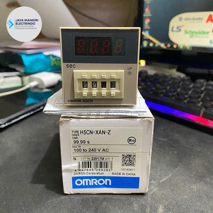 Jual TIMER DIGITAL OMRON H5CN-XAN-Z 220V - Kota Bandung - Jaya Mandiri Electrindo | Tokopedia
