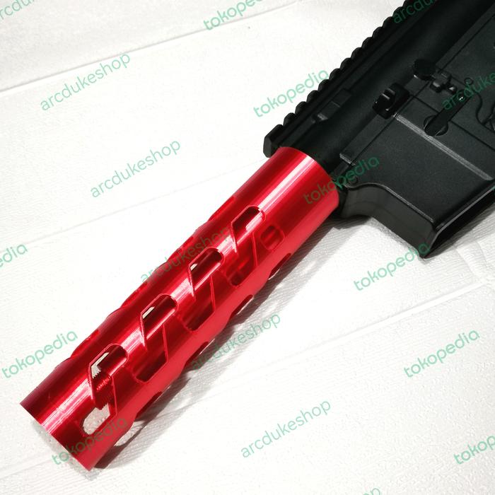Jual custom 3dp ris model jp riffle untuk m4 aeg ukuran custom ...