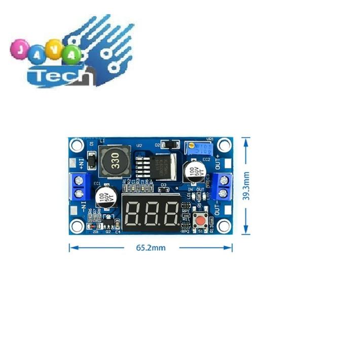 Jual Modul XL6009 Voltmeter Adjustable DC-DC Step Up Boost Converter ...