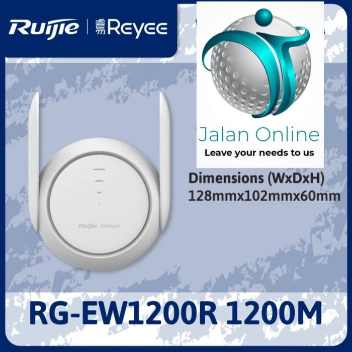 Jual Ruijie RG-EW1200R 1200M Dual-Band Mesh wifi extender - Kota ...