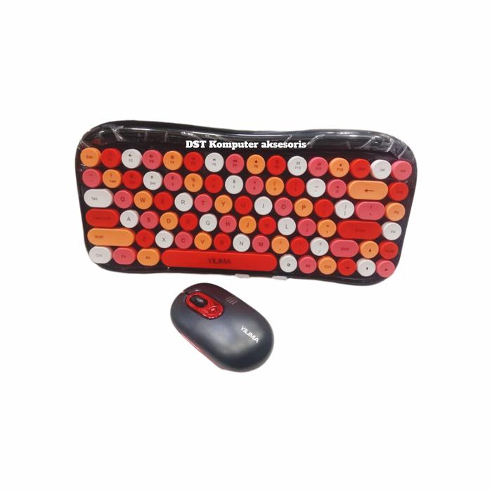 Jual YILIMA KB MOUSE WIRELESS THREE MODES QS-808 - Hitam - Jakarta ...
