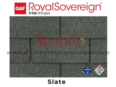 Jual Genteng Atap bitumen GAF Royal Sovereign 3-Tab Shingles - Slate ...