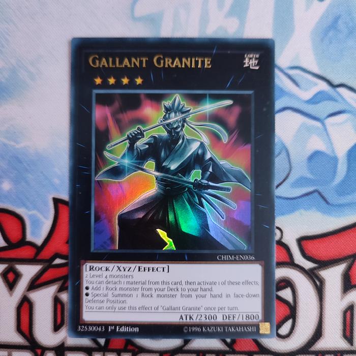 Jual yugioh gallant granite CHIM ultra rare original - Jakarta Barat ...