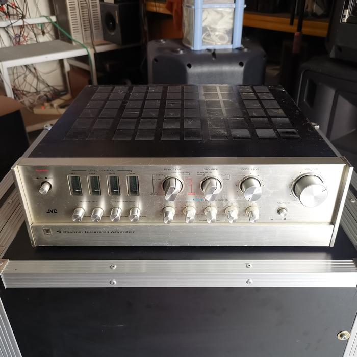 Jual VERY RARE JVC 4VN 990 4CHANNEL QUADRAPHONIC INTEGRATED AMPLIFIER ...