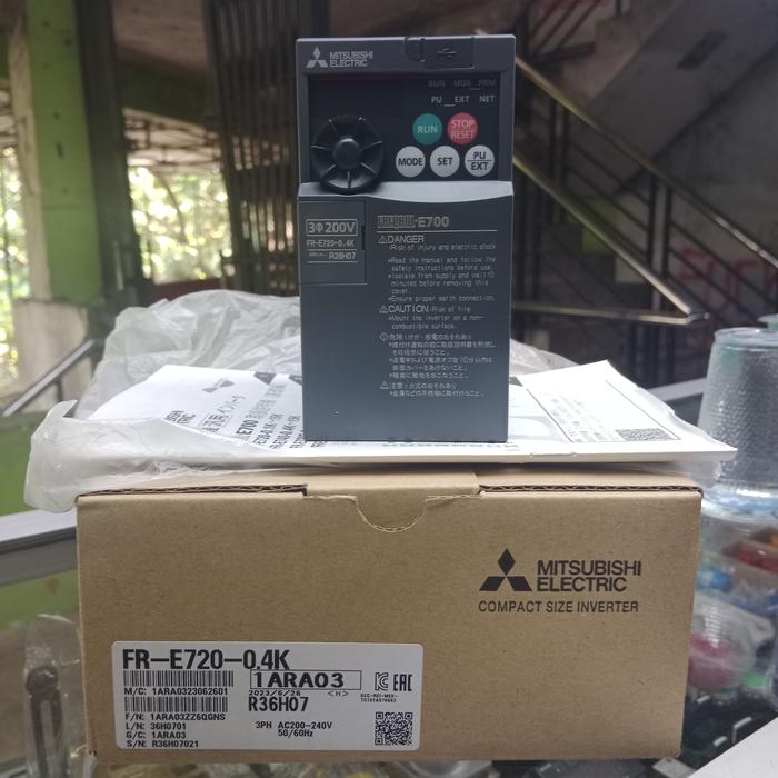 Jual INVERTER MITSUBISHI FR-E720-0.4K 0,4kW 3PHASE 220V ORIGINAL - Kota Bandung - Multi Mandiri ...