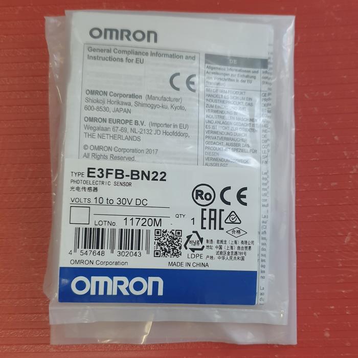Jual OMRON Photo Sensor E3FB-BN22 - Kota Surabaya - ATOSYS | Tokopedia