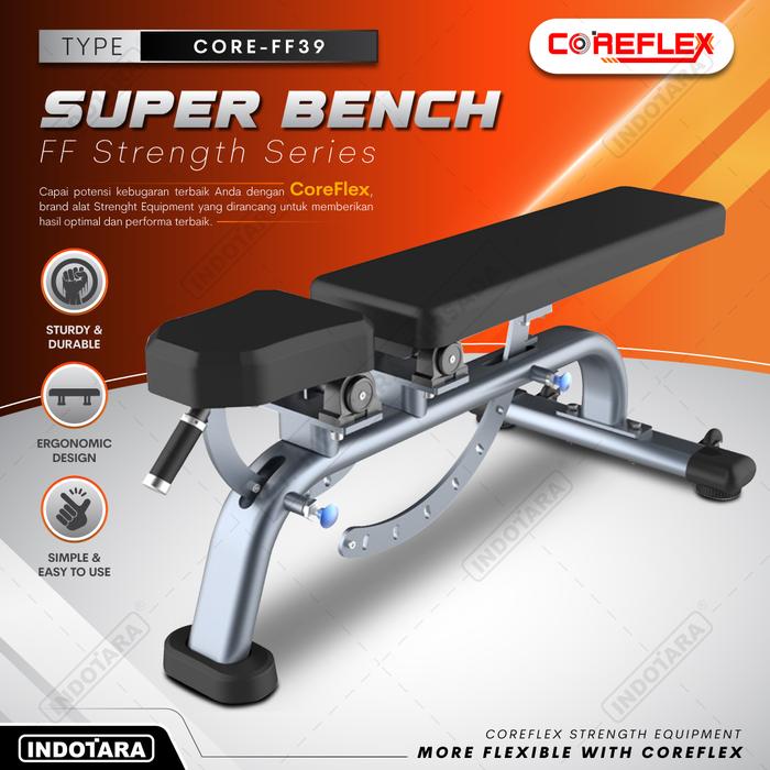 Promo Super Bench CORE-FF39 Alat Fitness Coreflex Cicil 0% 3x - Kab ...