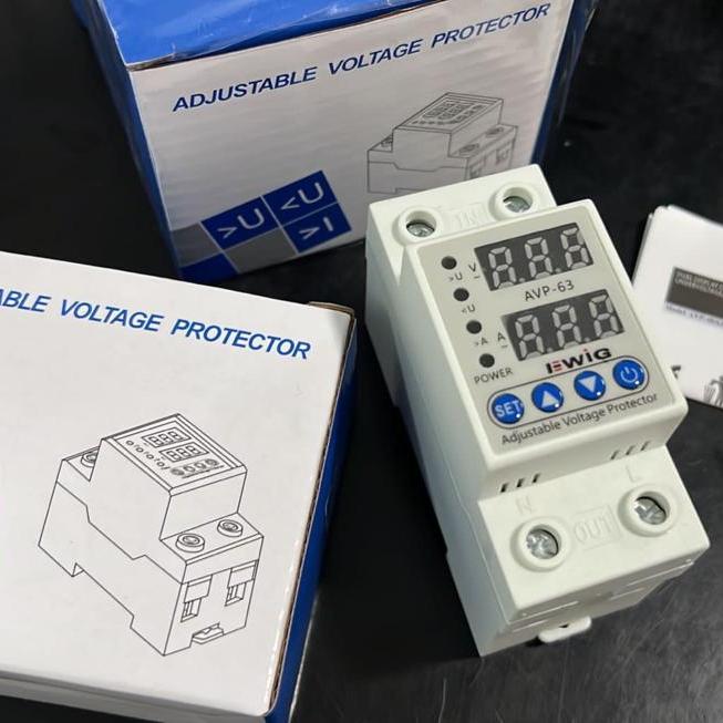 Jual AV-63 AVP-63 ADJUSTABLE VOLTAGE PROTECTOR 220v 63 Voltage ...