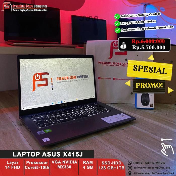 Jual Laptop Asus X415J i5 gen10th - Kota Pontianak - Premium Store Computer | Tokopedia