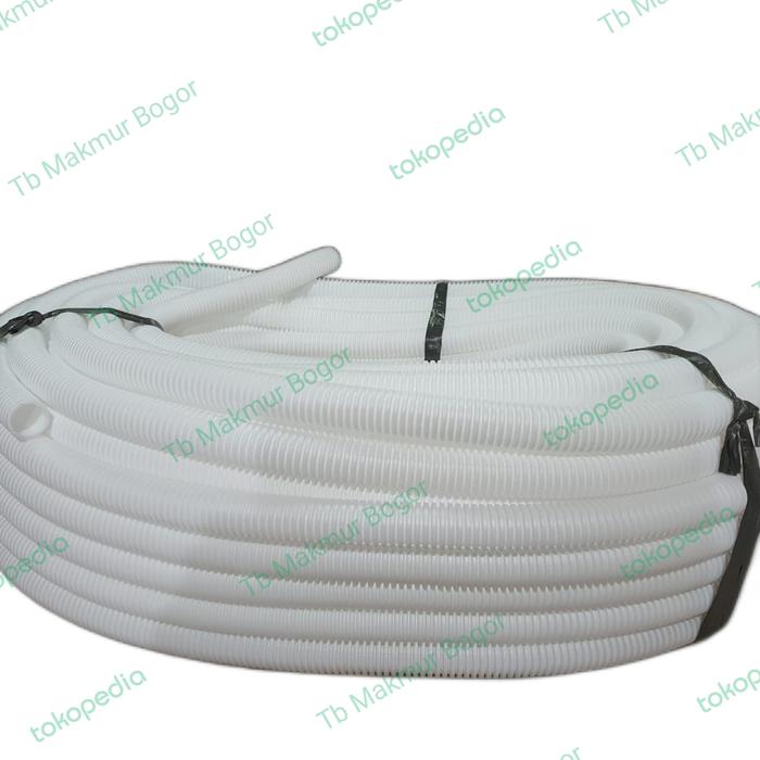 Jual Selang flexible listrik putih / selang pembuangan air AC ukuran 5/ ...