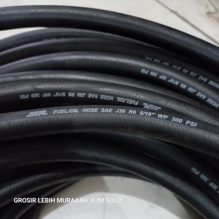 Jual FUEL HOSE SELANG SOLAR / BENSIN /OLI 5/16" 8MM NCR MADE IN ...