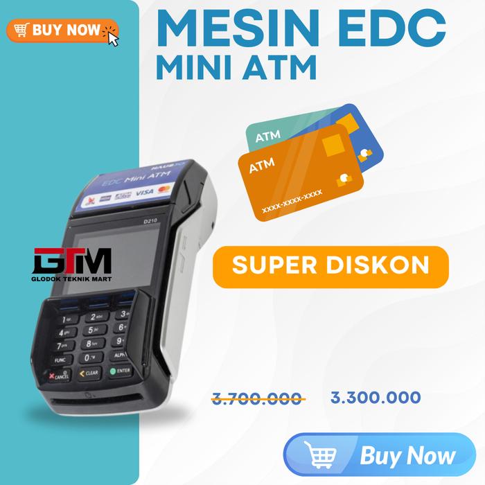 Jual EDC Android SPBU PAX D210 pelatihan SMK offline - Jakarta Barat ...