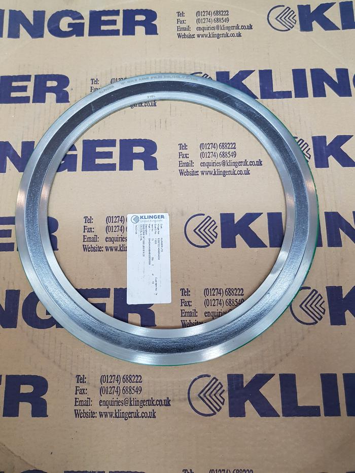 Jual Spiral Wound Gasket 12 Inch Ansi 150 Full SS316L Klinger Import ...