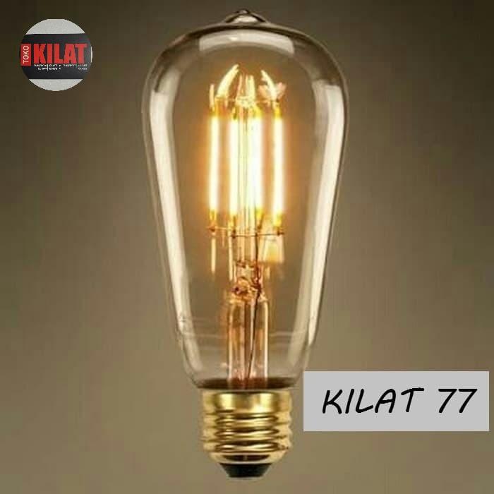 Jual lampu LED filament edison led L190ak ST64 4w bulbs Warmwhite 2700K ...