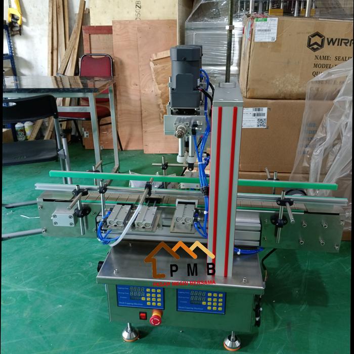 Jual Mesin Capping conveyor automatis/mesin press tutup botol - Jakarta ...