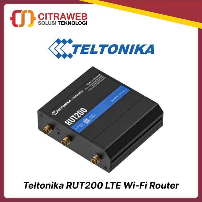 Jual Teltonika RUT200 4G LTE Wi-Fi Router - Kab. Sleman - Citraweb ...