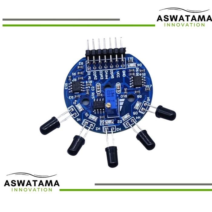 Jual Infrared Ir Flame Sensor Module 5 Channel Digital - Kab. Bandung ...