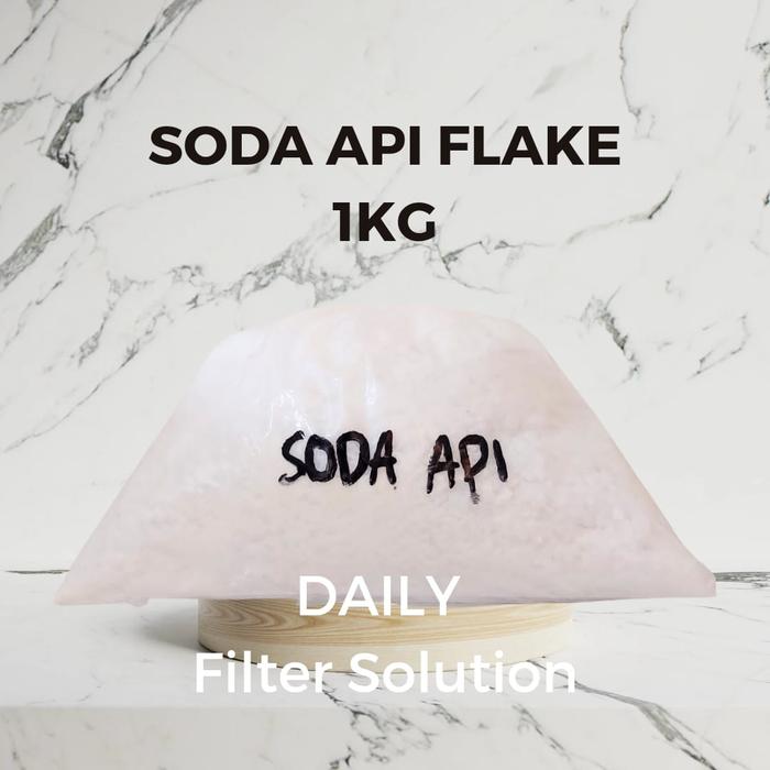 Jual Soda Api / Caustic Soda Flake / Sodium Hirokside / NaOH 1 Kg ...