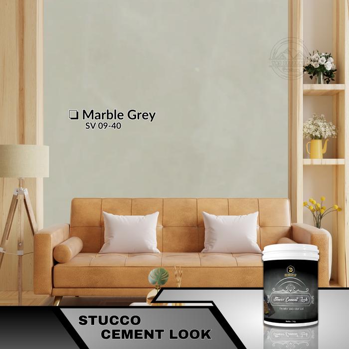 Promo Cat Tembok Stucco Cement Expose - 1 Kg | Stucco Motif Semen ...