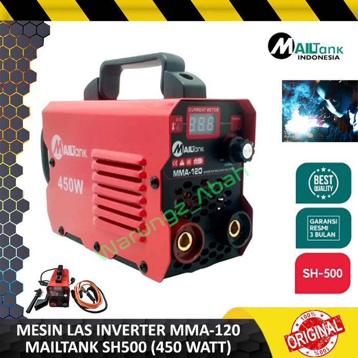 Jual MESIN TRAFO TRAVO LAS INVERTER MMA 120 IGBT WELDING MACHINE 450 WATT - Kota Bogor ...