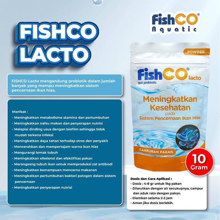 Jual FISHCO BAKTERI STARTER 10 GRAM - Lacto - Jakarta Barat - Fishco ...