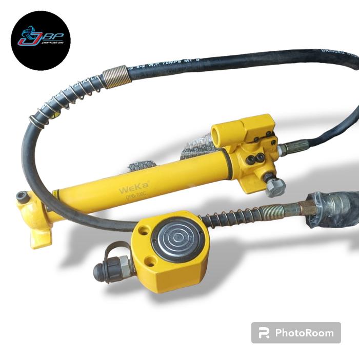 Jual Hydraulic Cylinder Jack 100Ton Stroke 150mm(6") c/w Pressure ...