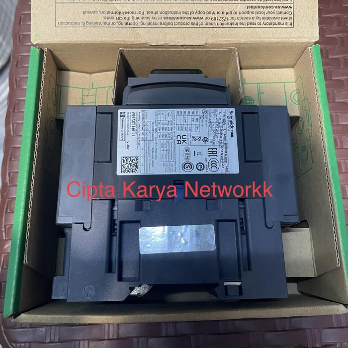 Jual Contactor Schneider LC1D50AF7 80A 110VAC Original Kontaktor ...