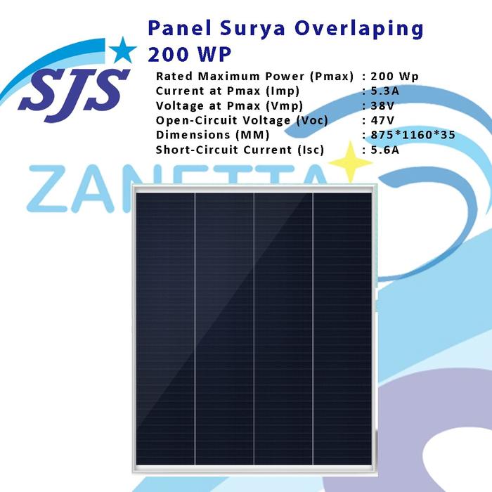 Jual panel surya 200wp monocrystalline Shingled model terbaru - Kota ...