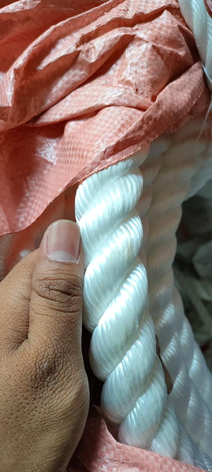 Jual Tali Tambang Nilon 28 mm | Nylon Putih 28 Mm Per Meter Lari ...