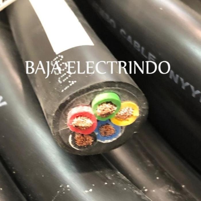 Jual Kabel Serabut isi 5 NYYHY 5x10mm JEMBO / METAL meteran NYYHY 5x10 ...