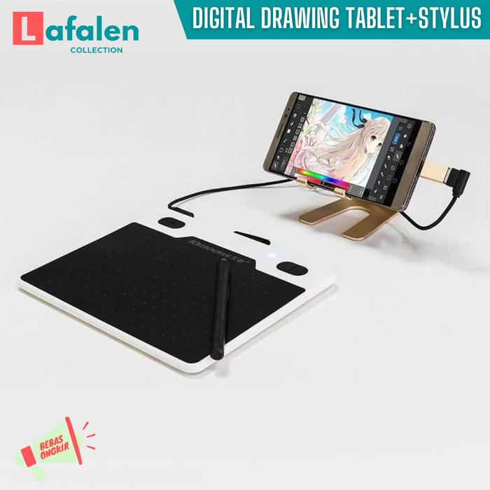Promo Drawing Tablet For Laptop Phone 6 Inch With Pen / Drawing Writing ...