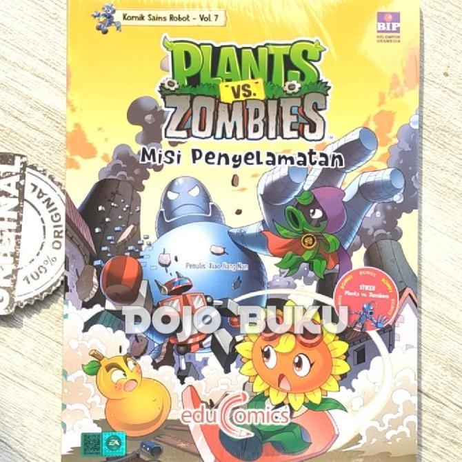 Jual Buku Educomics Plant Vs Zombie Komik Sains Robot 7 Misi ...