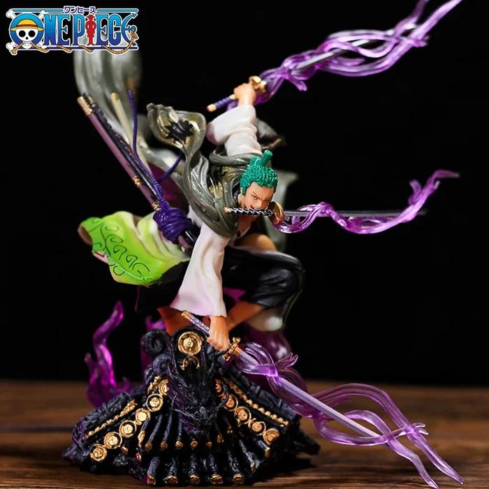 Promo ASHURA BAKKEI RORONOA ZORO ACTION FIGURE ONE PIECE MODE KYUTORYU ...
