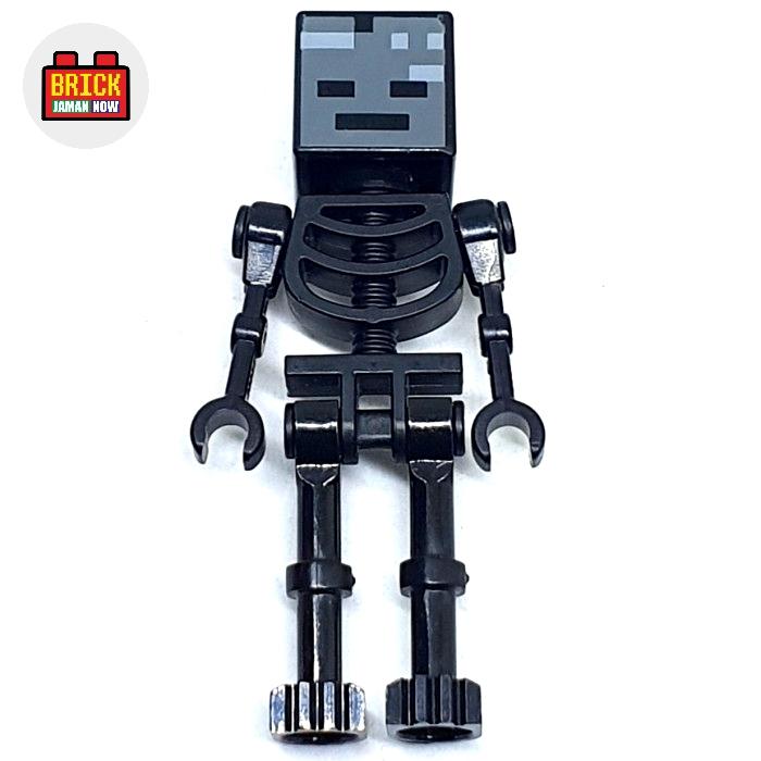 Jual Lego Minifigure Wither Skeleton with Straight Arms Minecraft ...