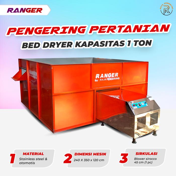 Jual Box Dryer Kapasitas 1 Ton Pengering Pertanian Biji Bijian Tipe Gas - Kab. Sidoarjo - Raja ...