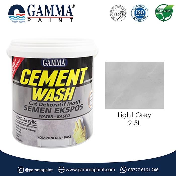 Jual Cement Wash Komponen A - Ukuran 2.5L - Cat Motif Semen Ekspos ...