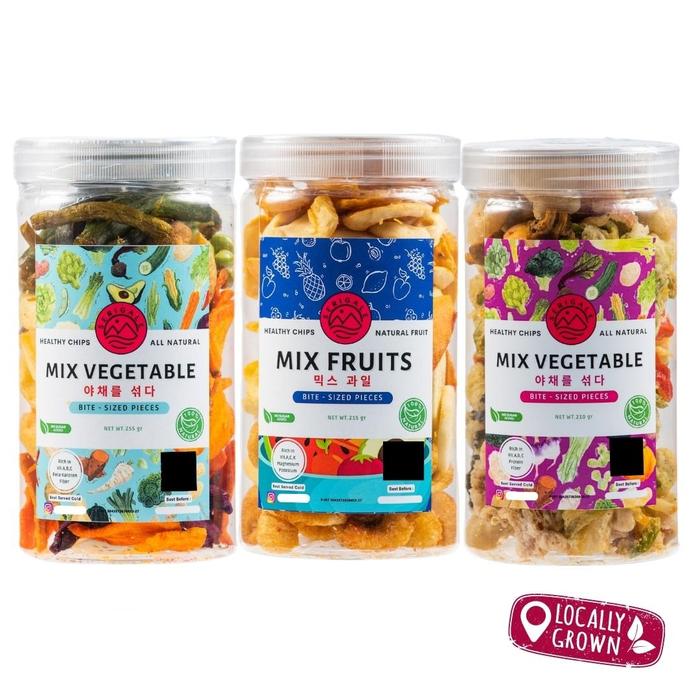 Jual HEMAT Bundling 3 Varian Mix I Keripik Buah Mix Sayur Mix Gurih Mix ...
