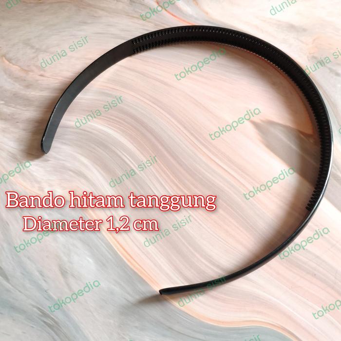 Jual bando hitam polos bergerigi - ukuran sedang - Jakarta Barat ...