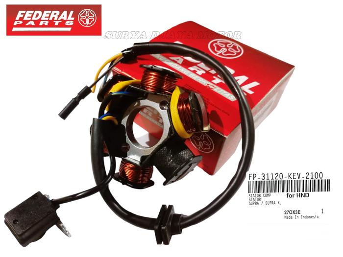 Jual Spul Spull Stator Spol Spool Assy Supra Supra X KEV Federal - Kota ...