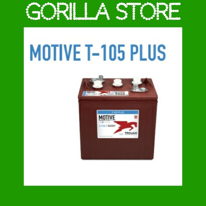 Jual Baterai Trojan T-105 Plus 6V 225AH - Jakarta Pusat - GORILLA STORE ...